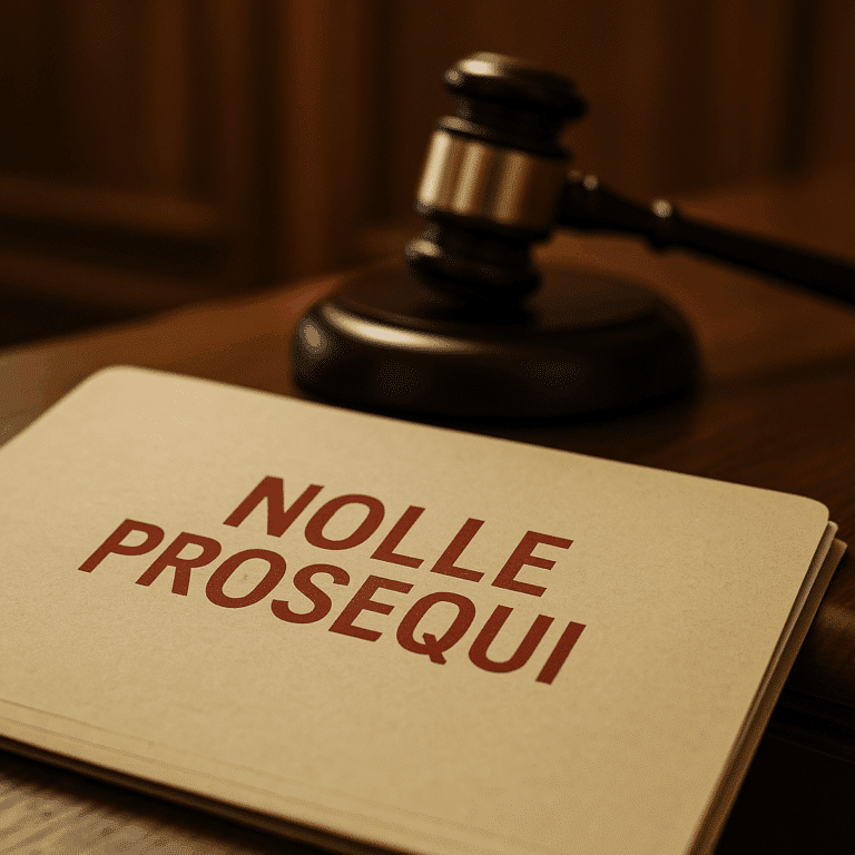 What Does Nolle Prosequi Mean in Maryland? | SoMD Criminal Defense